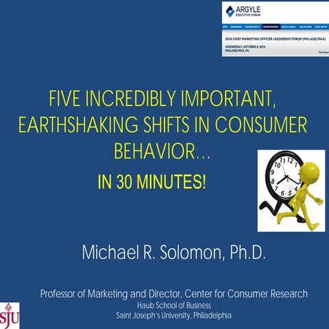 Five Incredibly Important, Earthshaking Shifts in Consumer Behavior ...