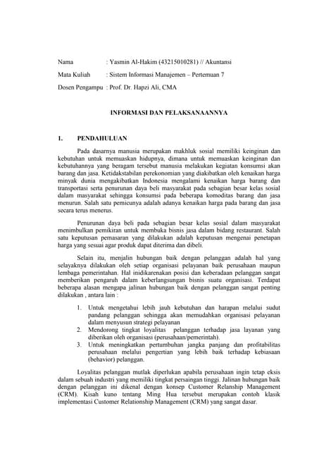 Bab 10 membangun hubungan dengan pelanggan | PPTX