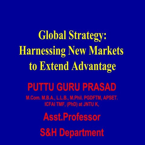 9. global strategies pgp1 | PPT