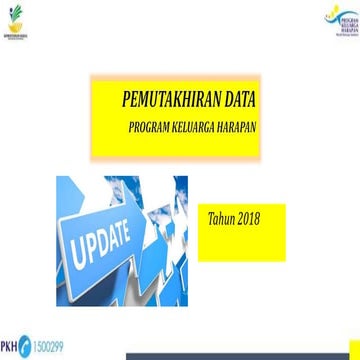 9.0 pemutakhiran data pkh 2018 | PPTX