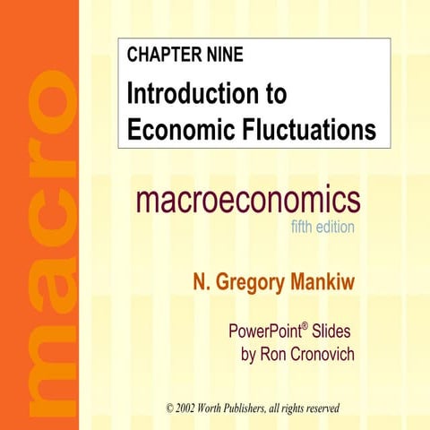 MACROECONOMICS-CH9 | PPT | Commodities | Economy