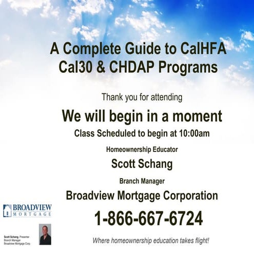 A Complete Guide to CalHFA First Time Homebuyer Programs - Cal30 ...