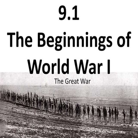 Ch. 14.1 the united states enters world war i | PPTX