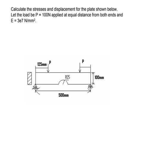 9. plate with 3 point bending | PPT
