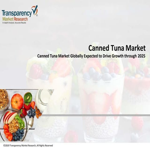 Tuna Market PPT 2021: Size, Growth, Demand and Forecast till 2026 | PPTX