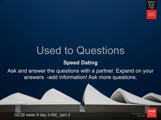 GE1B week 7.5 PM Pair speaking tasks | PPT