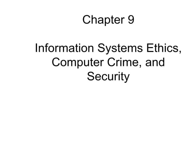 Ethics for IT Professionals | PDF