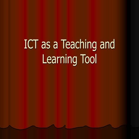9. ICT as a learning and teaching tool.ppt