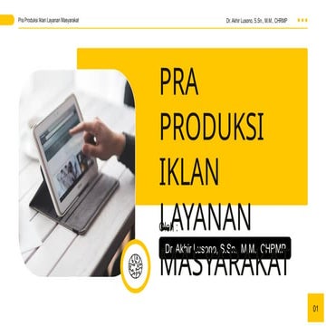 9. PRA PRODUKSI ILM.pptxssssssssssssssssssssssssssssss | PPTX
