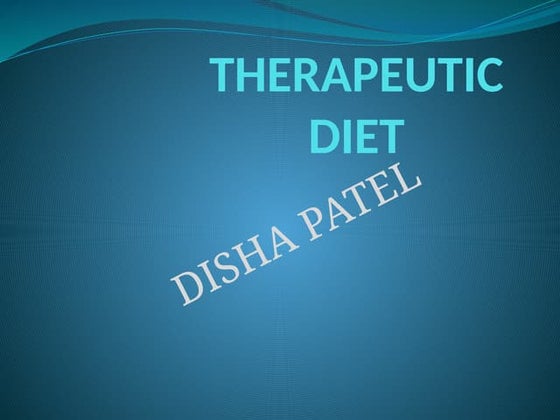 Standard hospital diets | PPTX | Digestive Disorders | Diseases and Conditions
