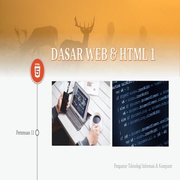 Dasar Pemrograman Web dengan HTML dan CSS | PDF