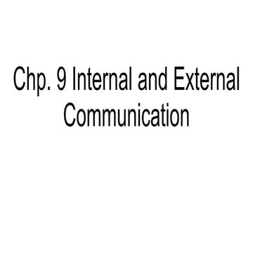 9. Internal and External Communication.pptx