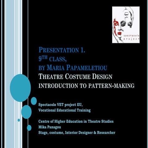 Theatre-Costume-Design_INTRO_PATTERN_MAKING | PDF
