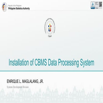 9. Data PS Installation Guide CBMS PSA.pptx