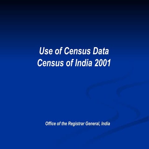 9. Use of Census data.ppt asdasfasfa sfafawfawfa | PPT
