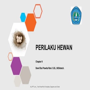 Pertemuan 9 Tingkah Laku PERILAKU HEWAN .ppt