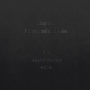 9.cell cycle and cell division 2 - 副本(1).pptx
