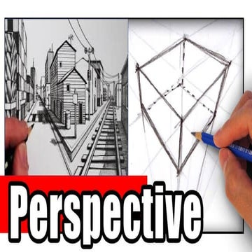 DIFFERENT TYPES OF PERSPECTIVE DRAWING .pptx