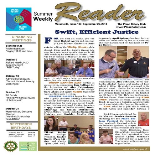 9 26-13 weekly reader | PDF