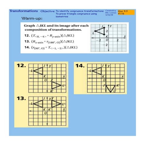 9 5 congruence transformations | PDF