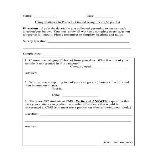 Group Reciprocal Teaching Chart | PDF