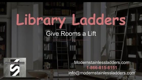 The History of Library Ladders | PPTX
