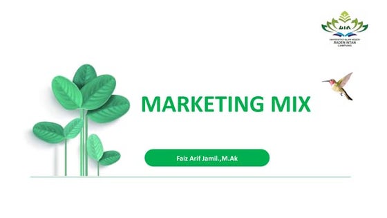 Bab 13. Marketing : Membangun Hubungan Dengan Pelanggan | PPT
