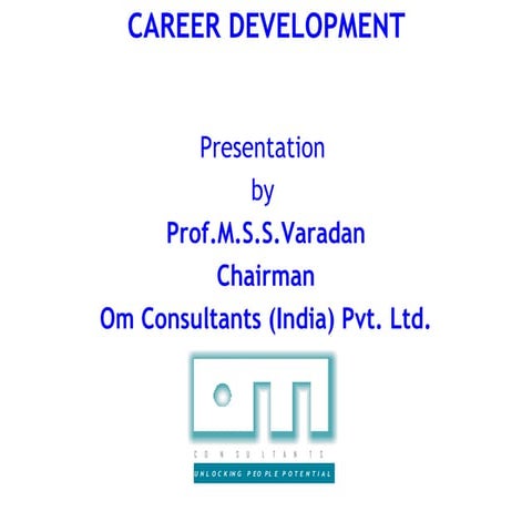 9 career devpt. | PPT