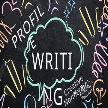 CREATIVE NONFICTION Profile Writing.pptx