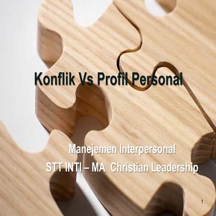 9 conflict vs personal profile | PDF
