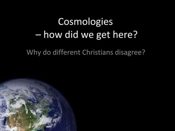 BASICS OF COSMOLOGY | PPTX | Physics | Science