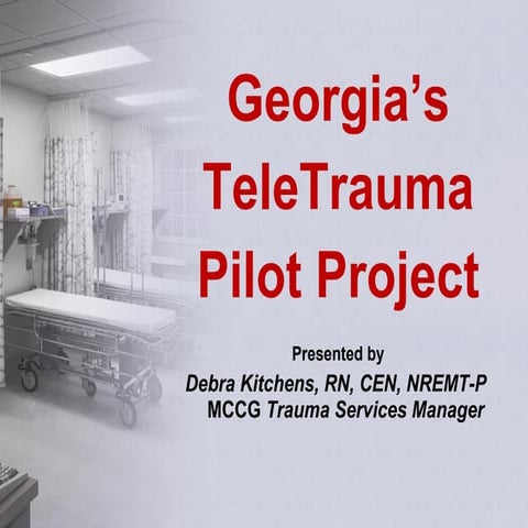 The Trauma System in Georgia | PPT