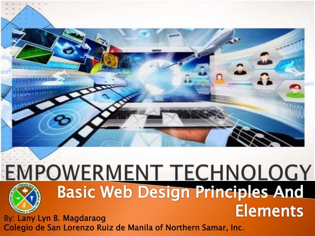 Basic Web Design Principles and Elements | PPTX