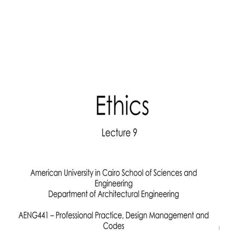 ARCHITECT S NATIONAL CODE CODE OF ETHICAL CONDUCT | PDF
