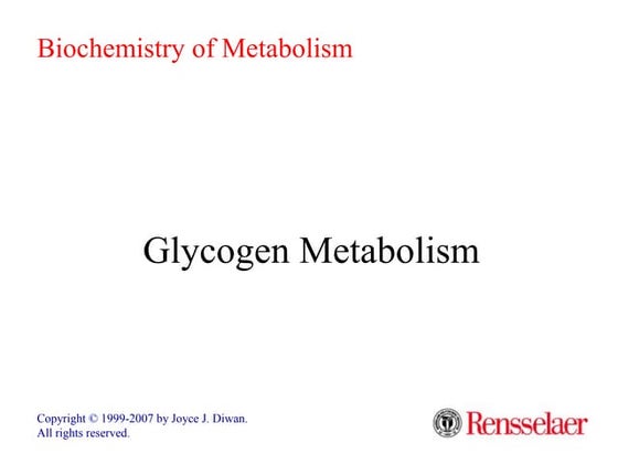 GLYCOGENESIS | PPTX