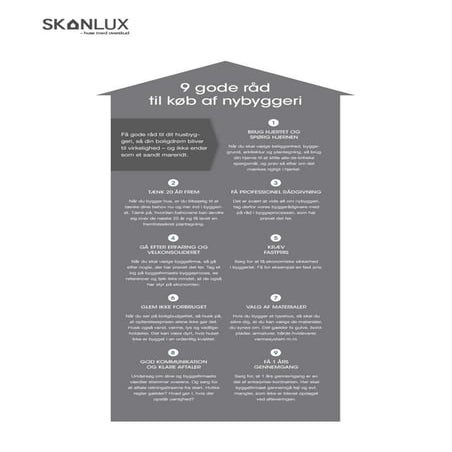 9 gode råd til dit husbyggeri | PDF