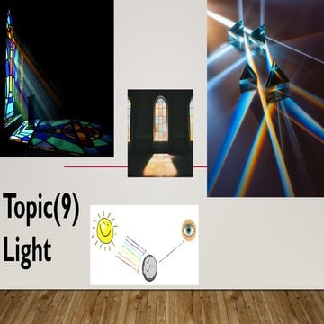 Light & optics | PPTX