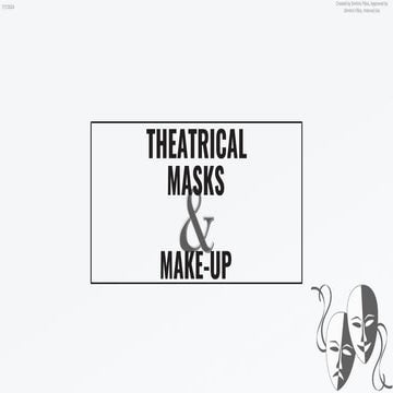 9.Masks-Make-up-in-theatre-MAKE-UP-DESIGN | PDF