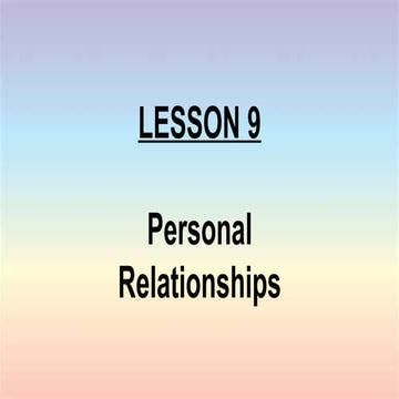 PerDev Personal Relationship.pptx