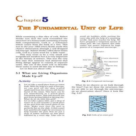 9 the fundamental unit of life | PDF