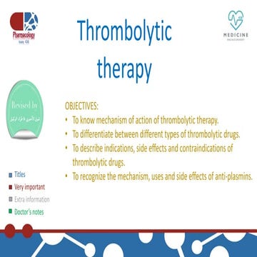 9-Thrombolytics Drugs.pptx