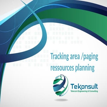 9-Traking Area-paging Planning introduction | PPTX