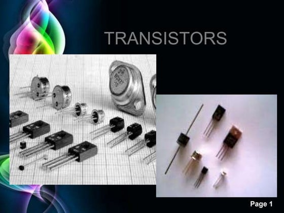 Transistor | PPT