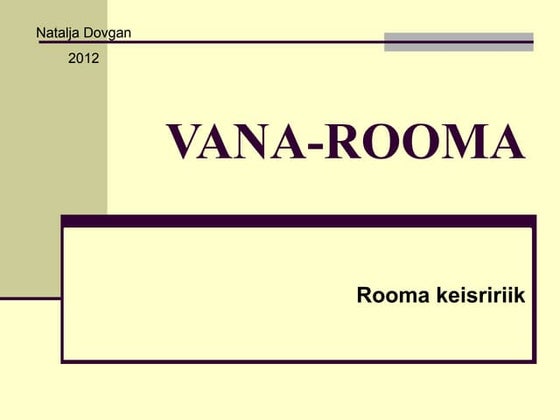 Vana-Kreeka linnriigid | PPT