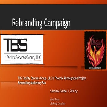 TBS Rebranding campaign powerpoint | PDF