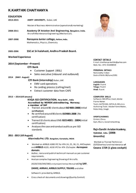 karthik chaithanya CVv | DOCX karthik chaithanya CVv | DOCX