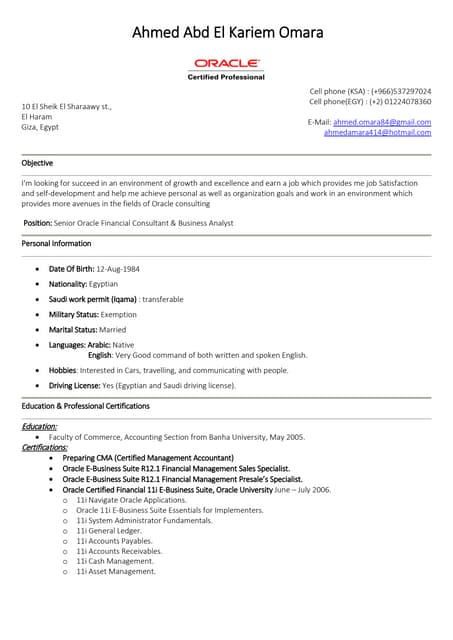Asad+Nawaz+Resume.doc | Computer Software and Applications | Computing