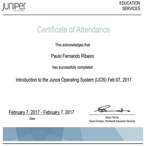 Introduction to the JUNOS Operating System | PDF