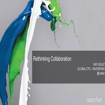 Razorfish at DIS: Rethinking Collaboration | PPTX