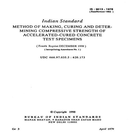 IS:9013-1999 | PDF